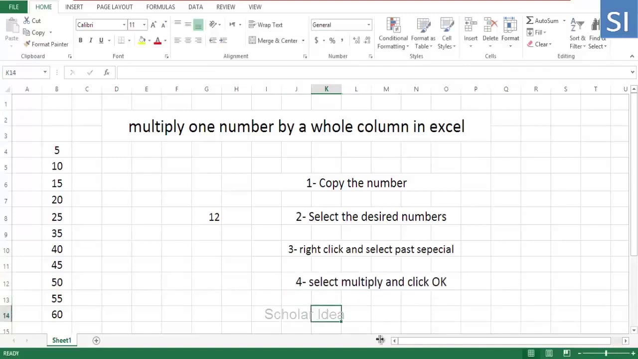 How To Multiply In Whole Column Of Excel By A Number YouTube how-to-multiply-in-whole-column-of-excel-by-a-number-youtube