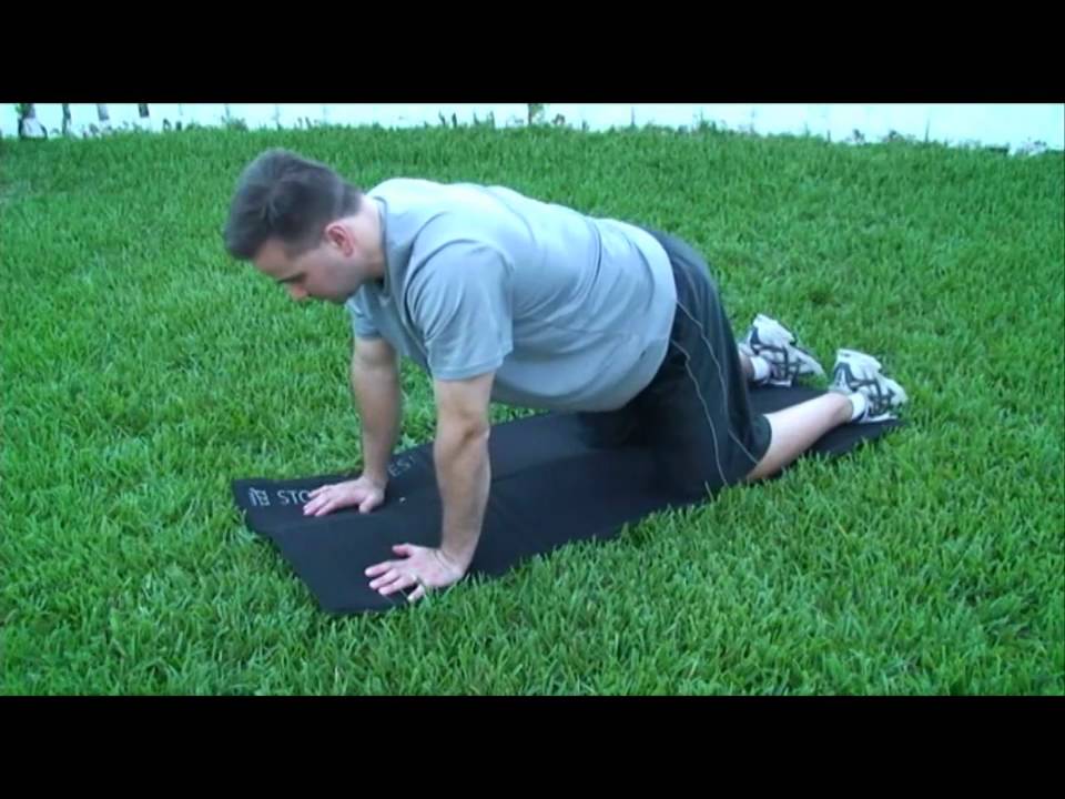 345 lumbar spine stretch in quadriped - YouTube