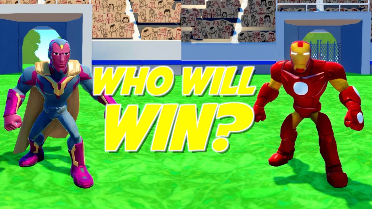 What If...? Vision vs Iron Man | Ironman fights Marvels Vision ...