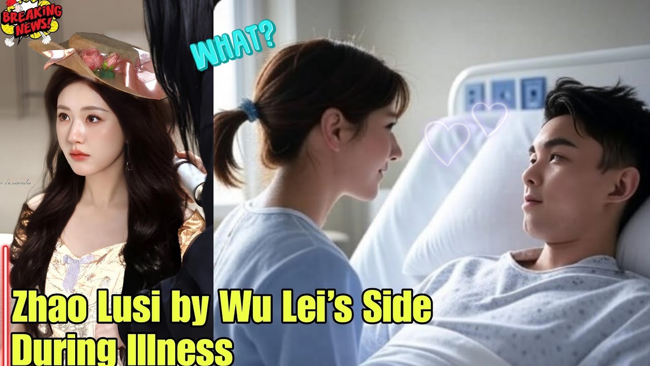 Leo Wu Is Sick Zhao Lusi come to visit him - YouTube