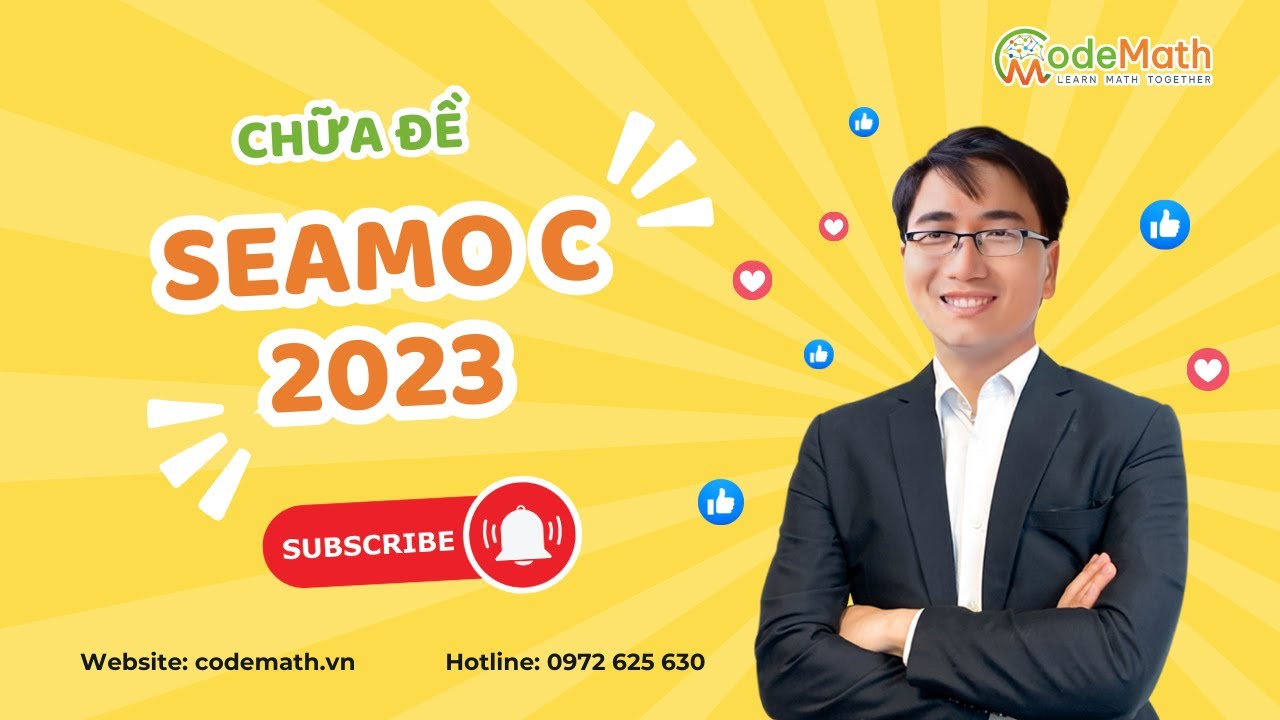 CodeMath - Khối 5,6 - Chữa đề SEAMO PAPER C năm 2023 - YouTube