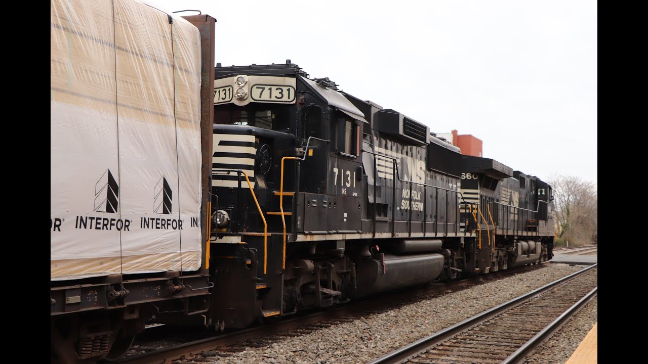 NS K99 Running Over 9 Hours Late With NS 7131 GP60 - YouTube