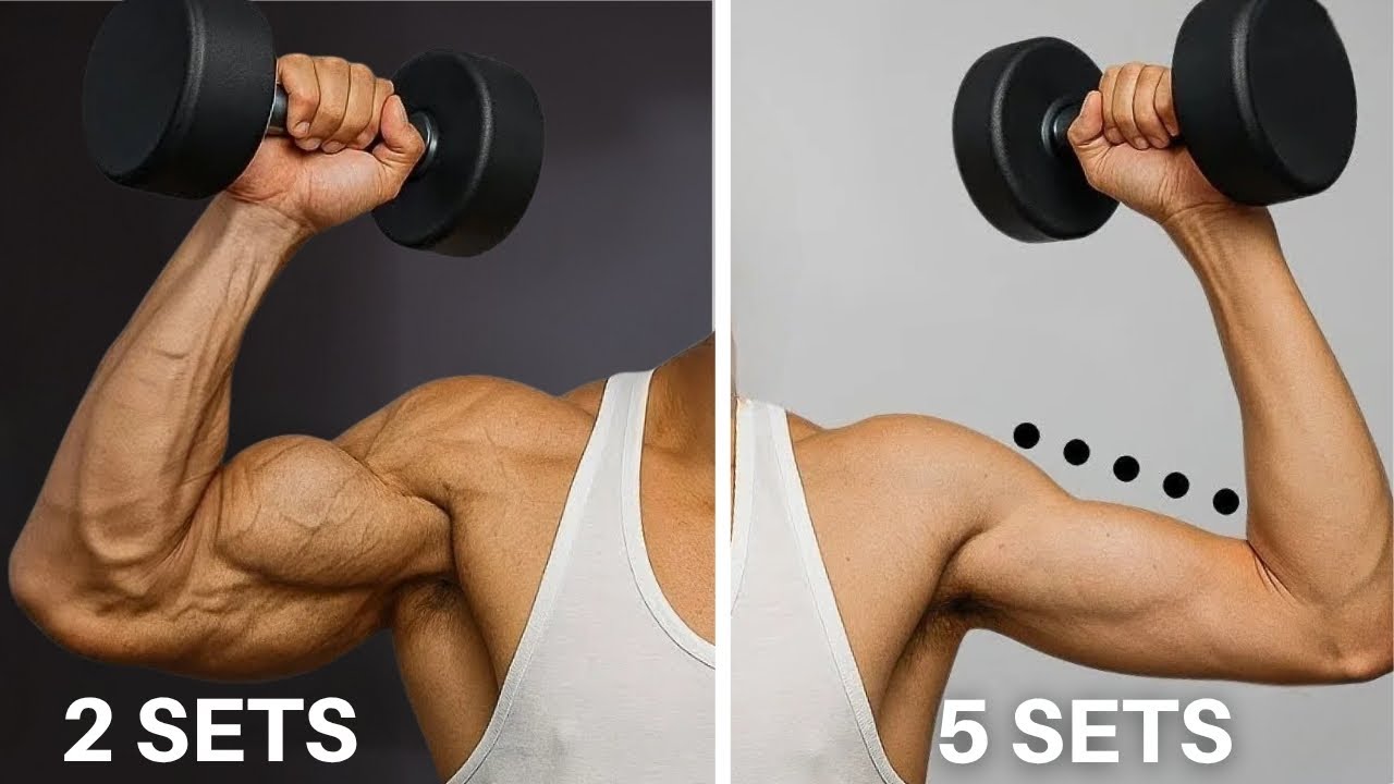 How Many Sets Do You Actually Need to Gain Muscle? - YouTube