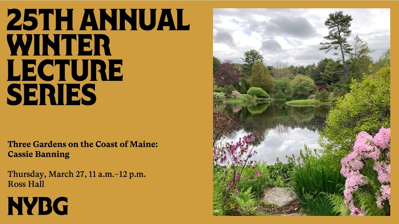 Three Gardens on the Coast of Maine: Cassie Banning - YouTube