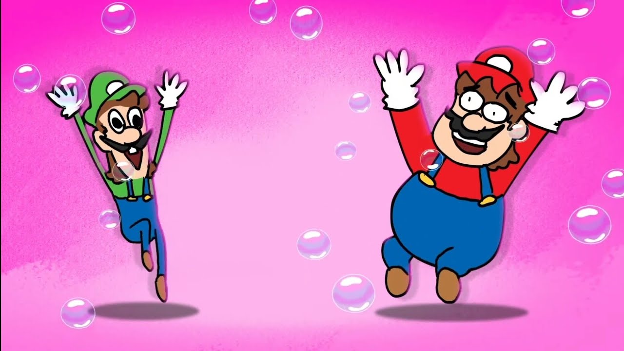 Bubble Party: A Super Mario Bros. Wonder Animation - YouTube
