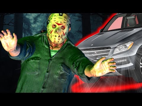 Jason Araba'nın Altında Kaldı 👿 Jason 13.Cuma 👿 [ Friday the 13th the Game ]