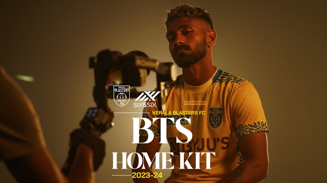 Home Kit BTS | Behind The Scenes | Kerala Blasters | KBFC TV - YouTube