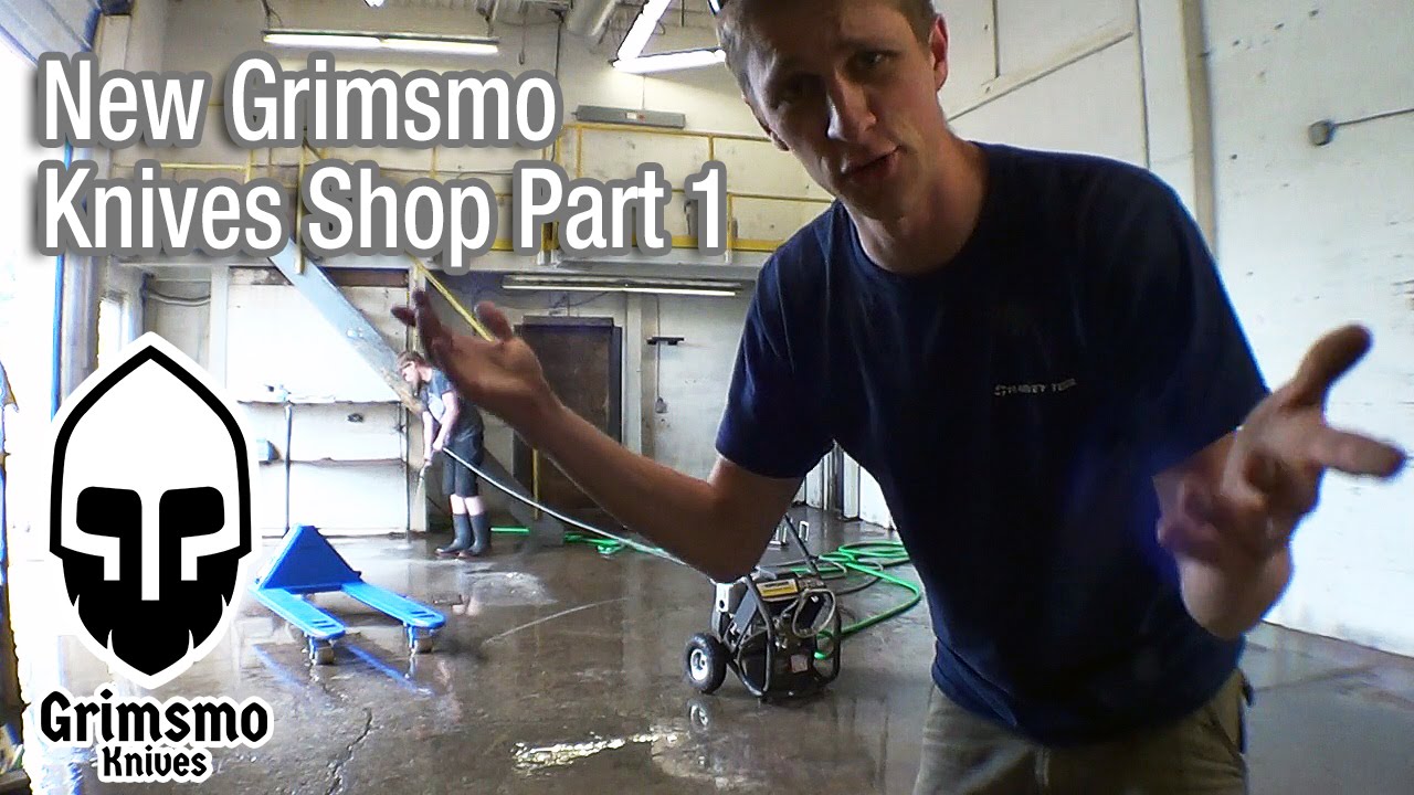New Grimsmo Knives Shop Part 1 - YouTube