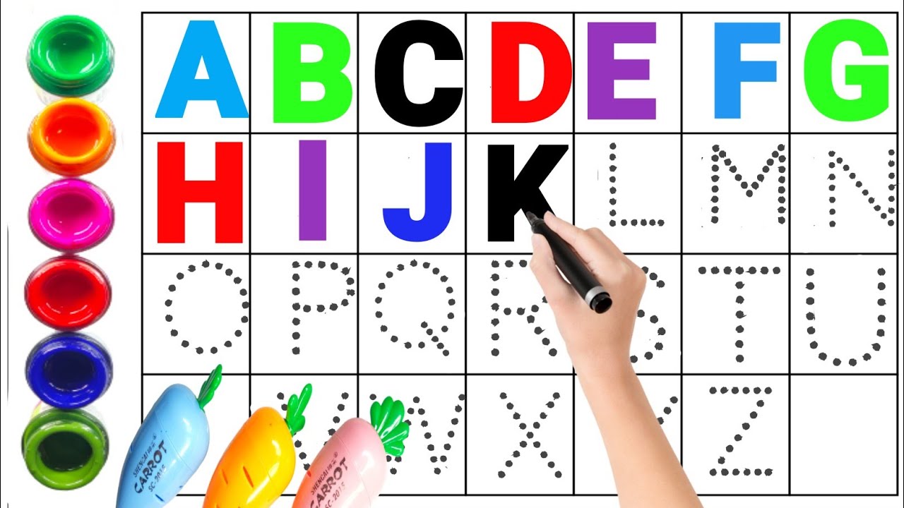 A for apple b for ball | Abc Learning for toddlers | abcd song and ...