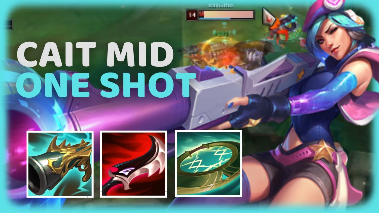 Caitlyn MID Letalidad *62000 de DAÑO* 1 R 1 KILL | League Of Legends ...