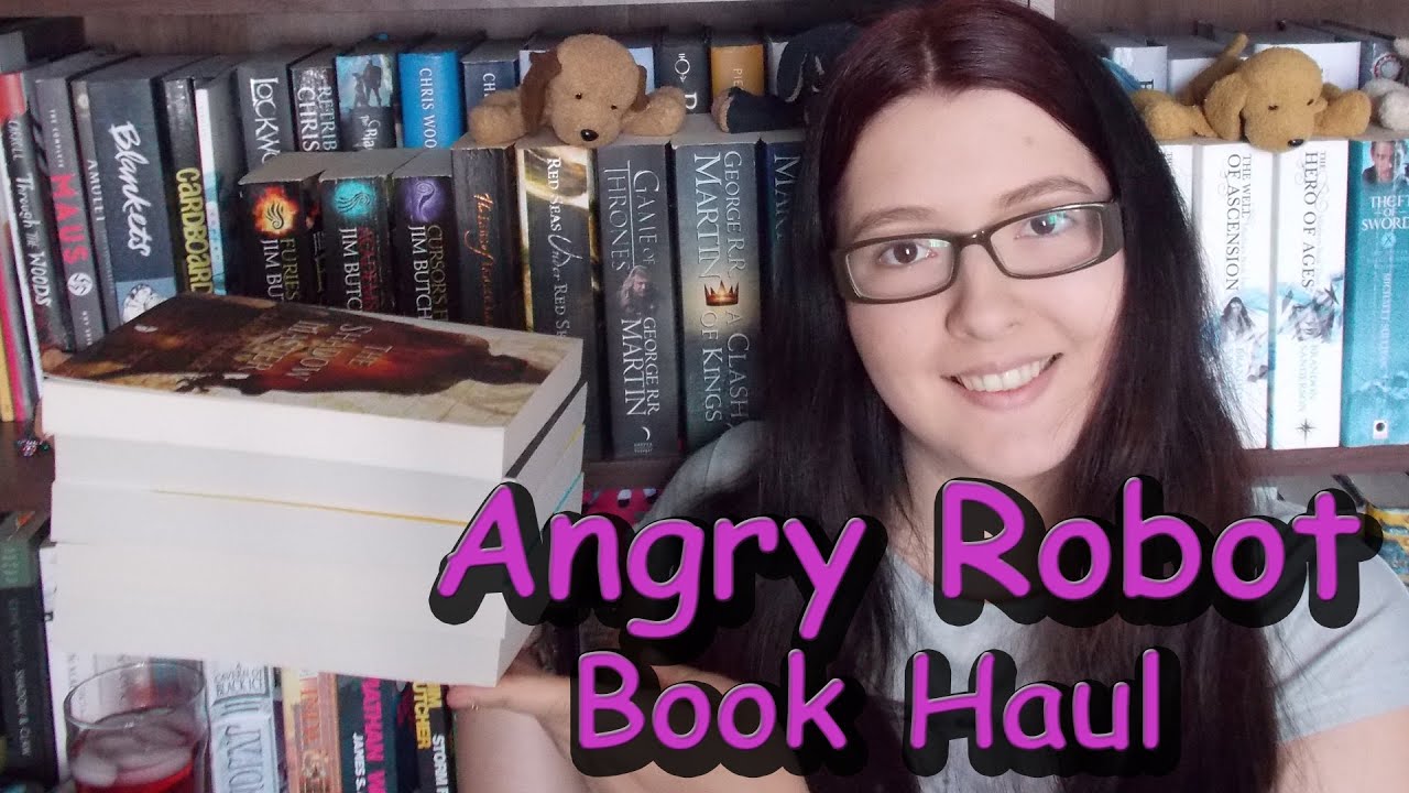 Angry Robot Book Haul [2015] - YouTube