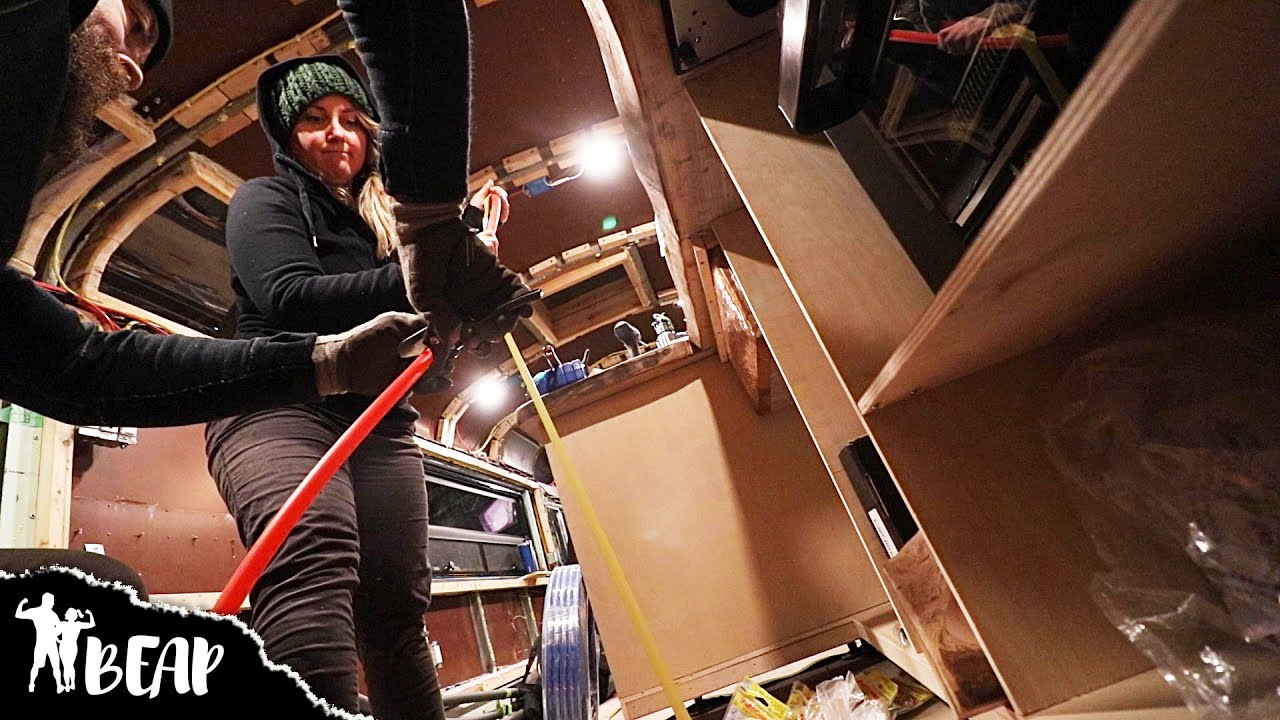 Plumbing Faucets & Planning Skoolie Water System Layout Ideas - YouTube