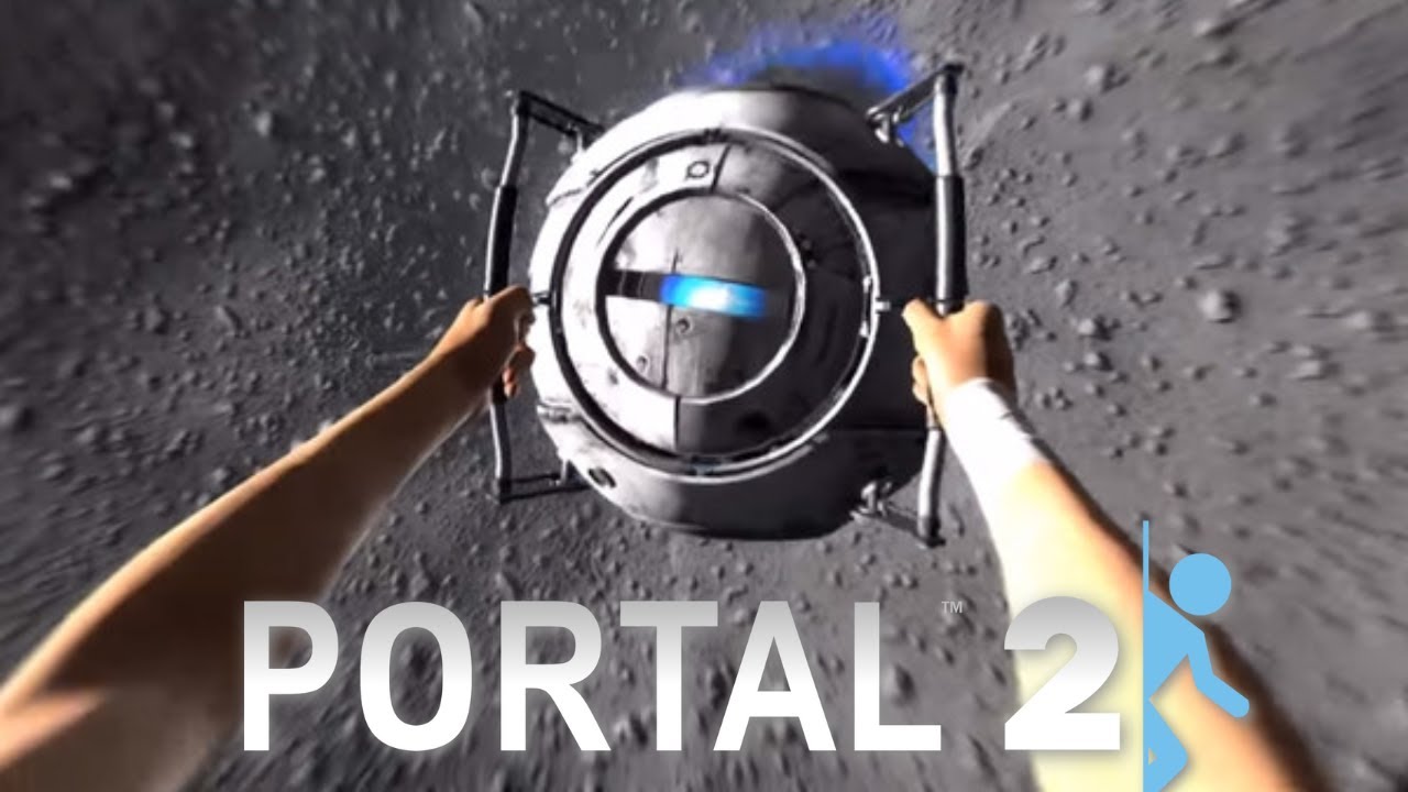 Woman On The Moon | Portal 2 Part 4 - YouTube