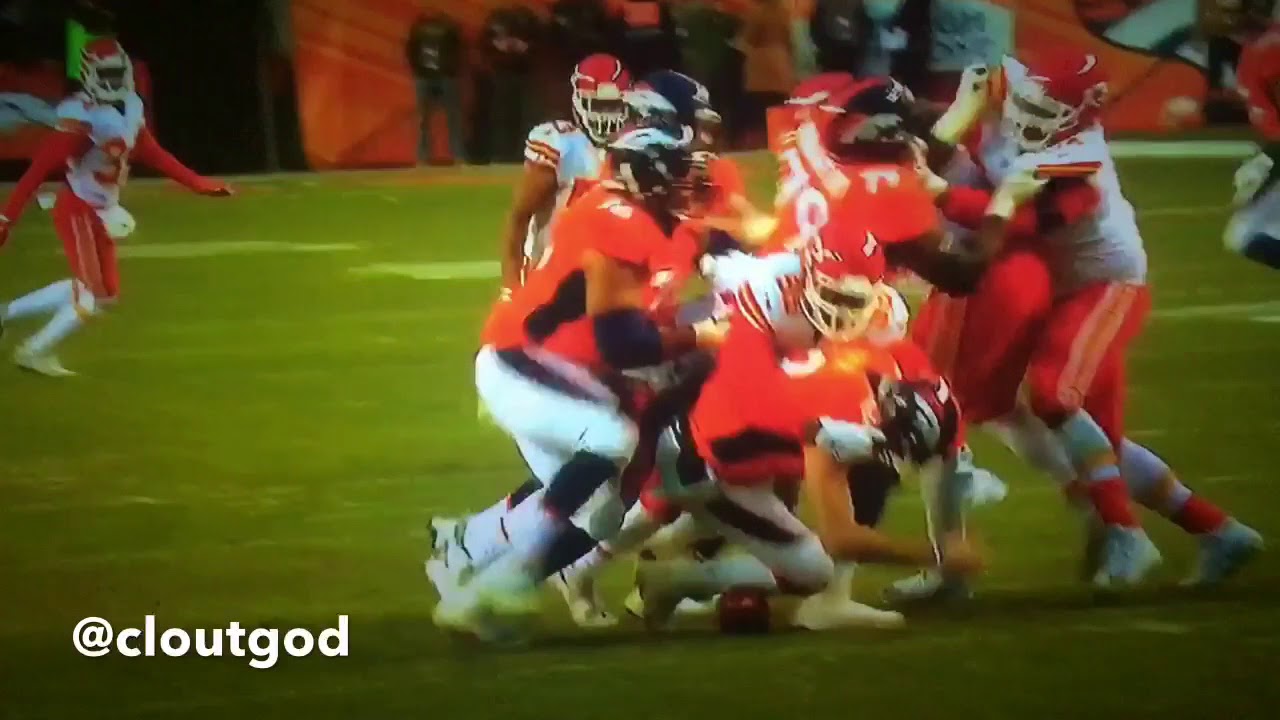 Kansas City Chiefs Defense Force Fumble Which Leads To aTD 😰😰👂 - YouTube