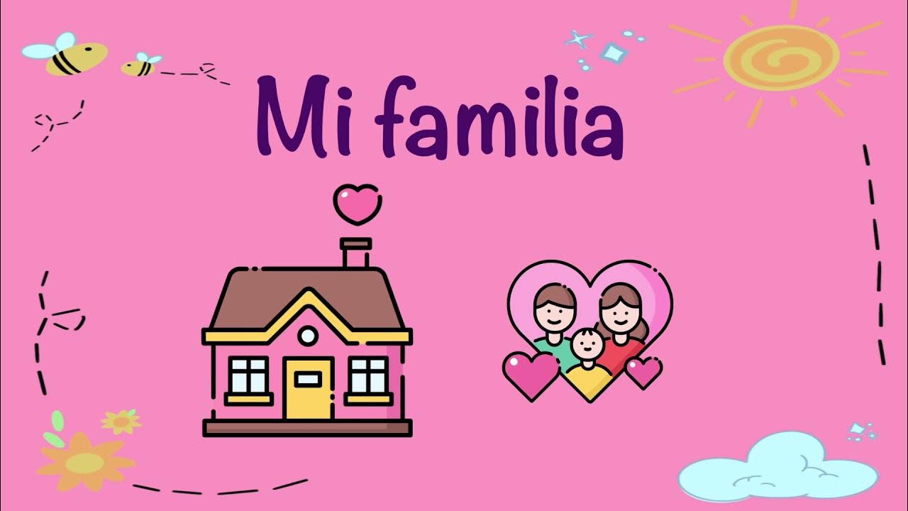 Mi familia y yo ️👨‍👩‍👧‍👦 ️ #Aprendeencasa #Educacionsocioemocional ...
