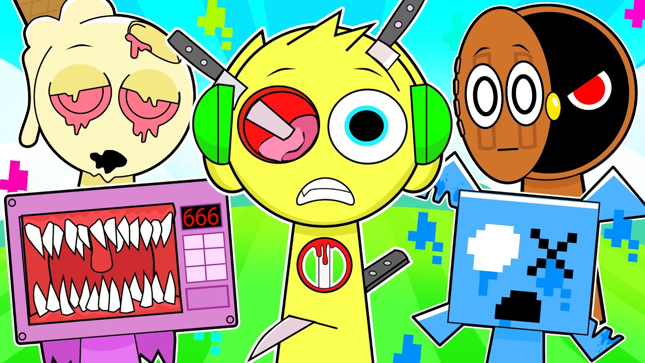 Sprunki with ANIMATED CUTSCENES OC Update?! (Banana Porridge Mod) - YouTube