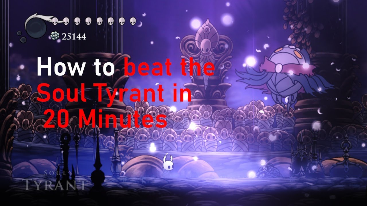 How to Easily beat the Soul Tyrant-Hollow Knight - YouTube