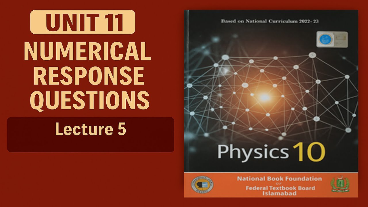 Numerical Response Questions Class 10 Physics | Unit 11 - Thermal ...