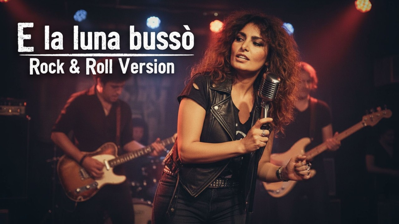 Loredana Bertè - E la luna bussò | Rock & Roll Version - YouTube