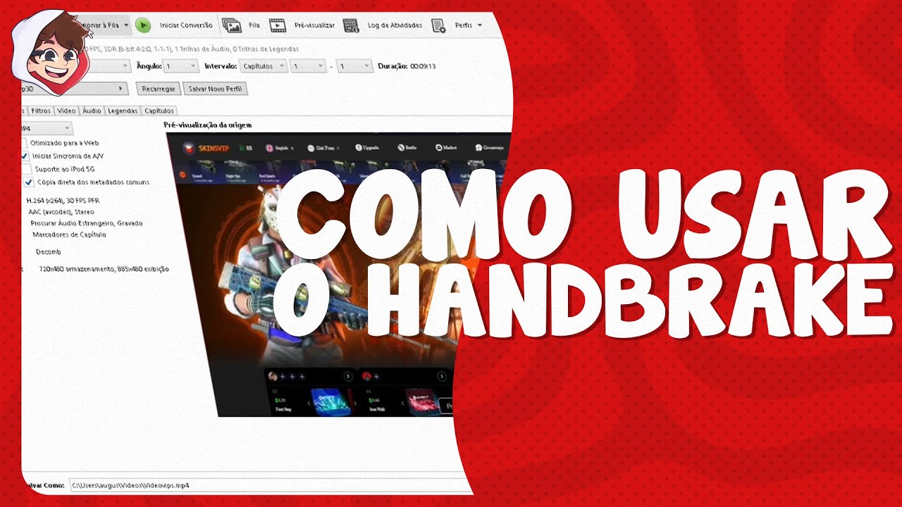 Como usar o Handbrake | Tutorial Premiere - YouTube