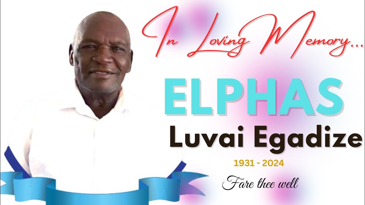 CELEBRATING THE LIFE OF ELPHAS LUVAI EGADIZE Day 1 - YouTube
