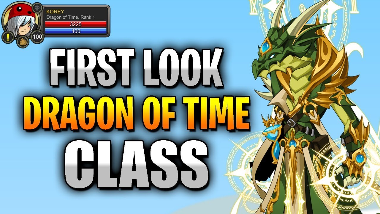 Trying out Dragon of Time Class! AQW - YouTube