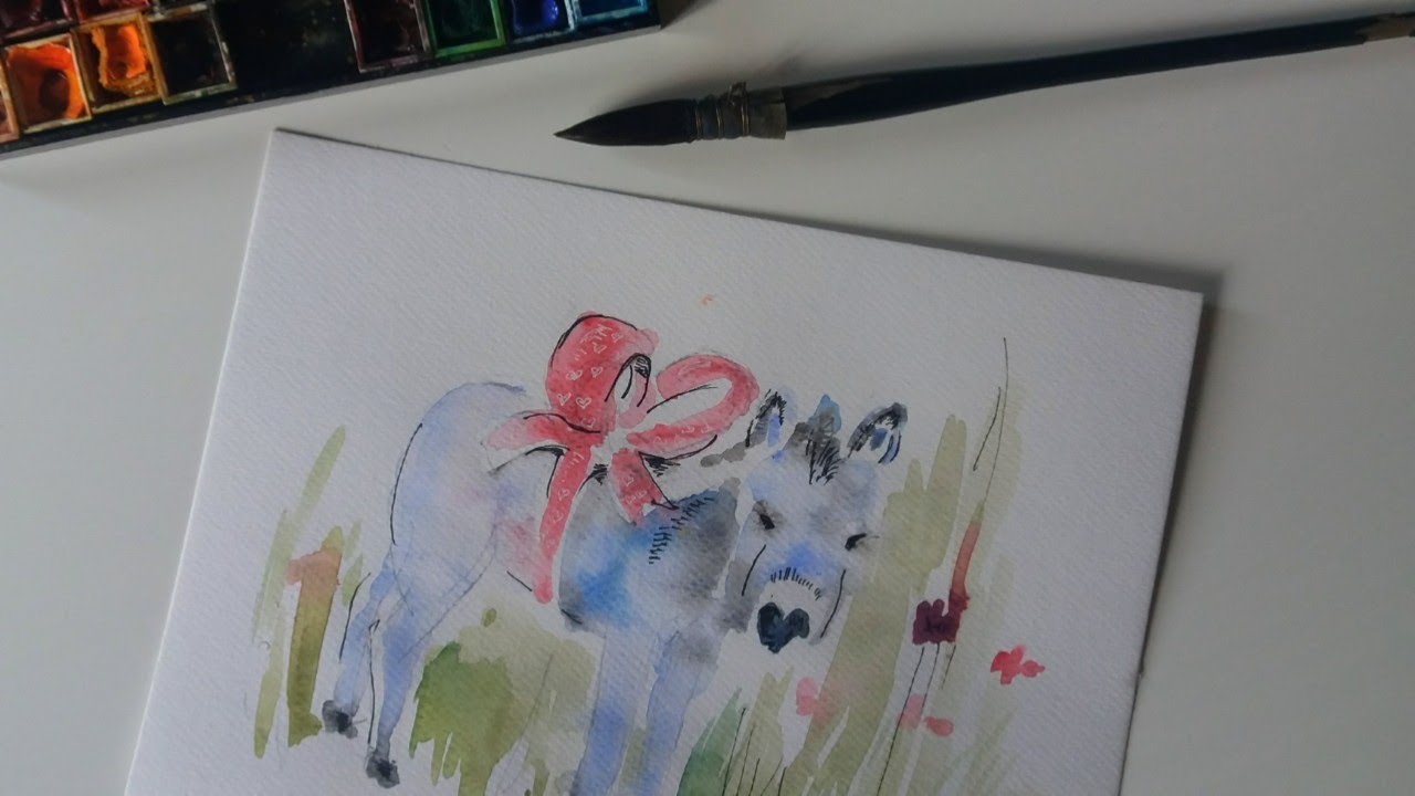 Comment dessiner un âne facile étape par étape dessin simple animaux de ...