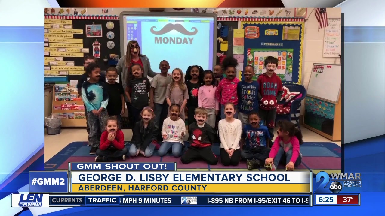 Good morning from George D. Lisby Elementary School! - YouTube