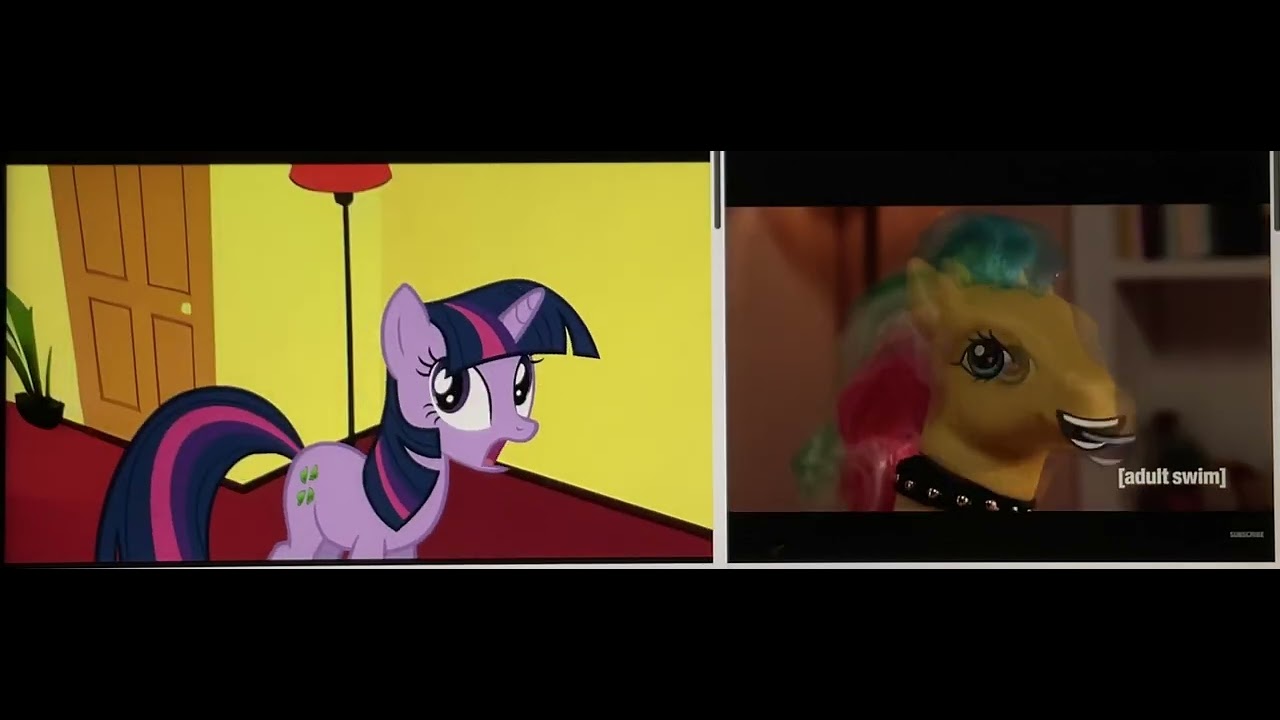 My Little Pony Robot Chicken / Side By Side - YouTube