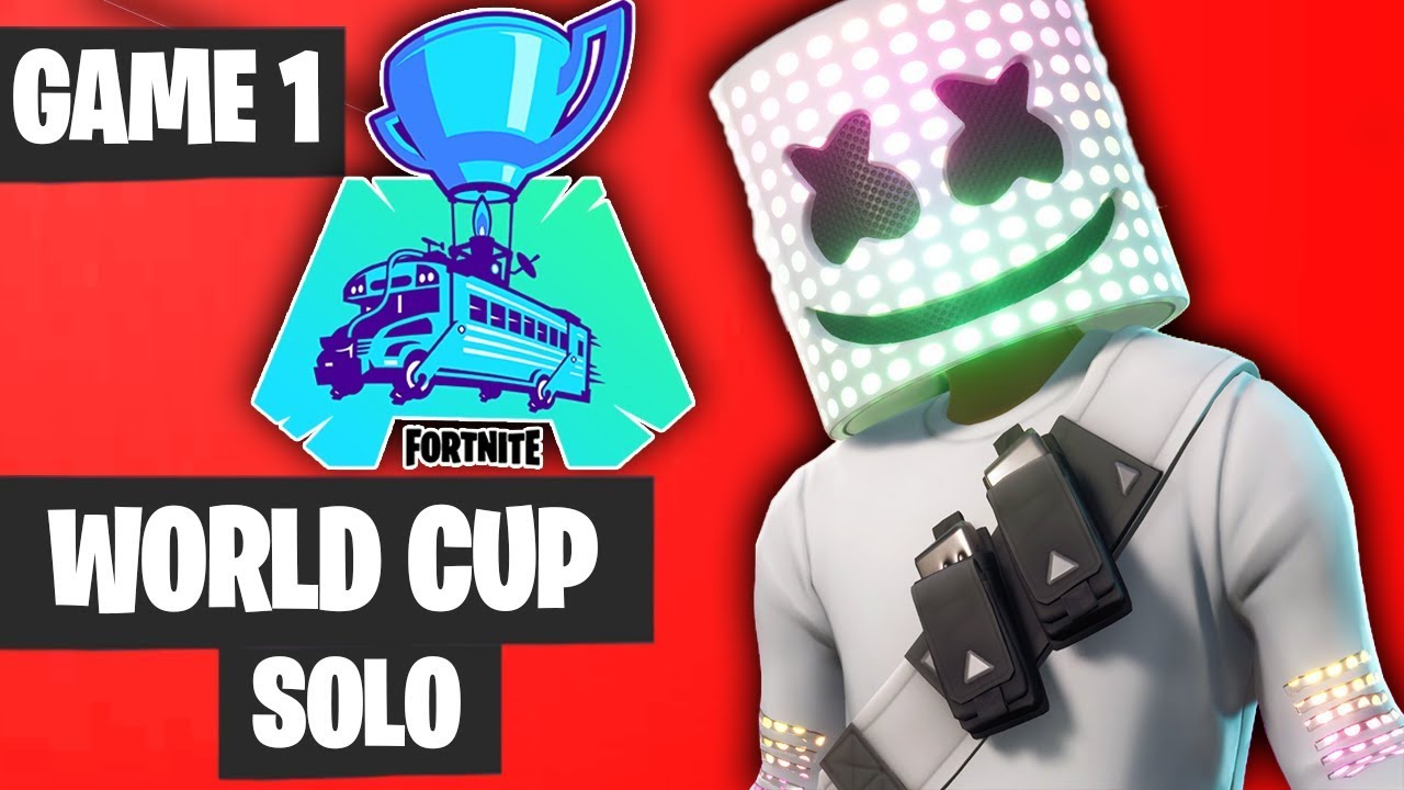 Fortnite World Cup SOLO Game 1 Highlights [Fortnite World Cup ...