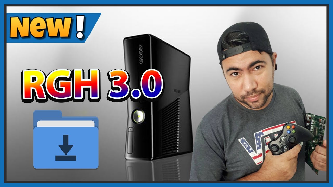 FIZ MEU PRIMEIRO RGH 3.0 - TOTALMENTE SEM CHIP - DOWLOAD ARQUIVOS RGH 3 ...