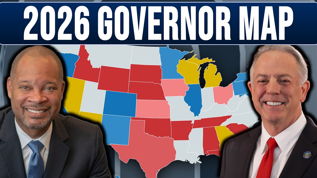 The 2026 Governor Elections Predictions Map for October 2nd, 2025 - YouTube