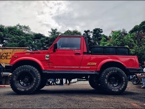 Modified Gypsy in Kerala | Suzuki Gypsy Modified | Big Wheels - YouTube