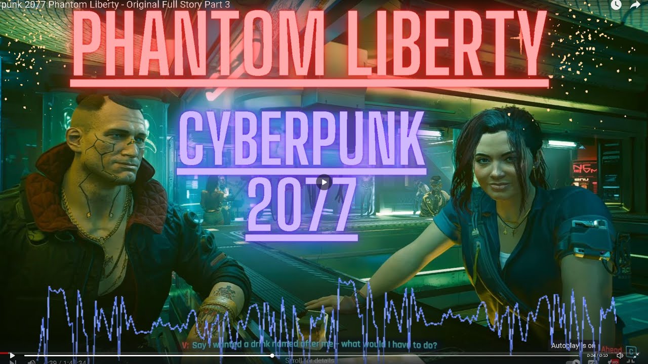 Cyberpunk 2077 Phantom Liberty - Original Full Story Part 3, The end of ...