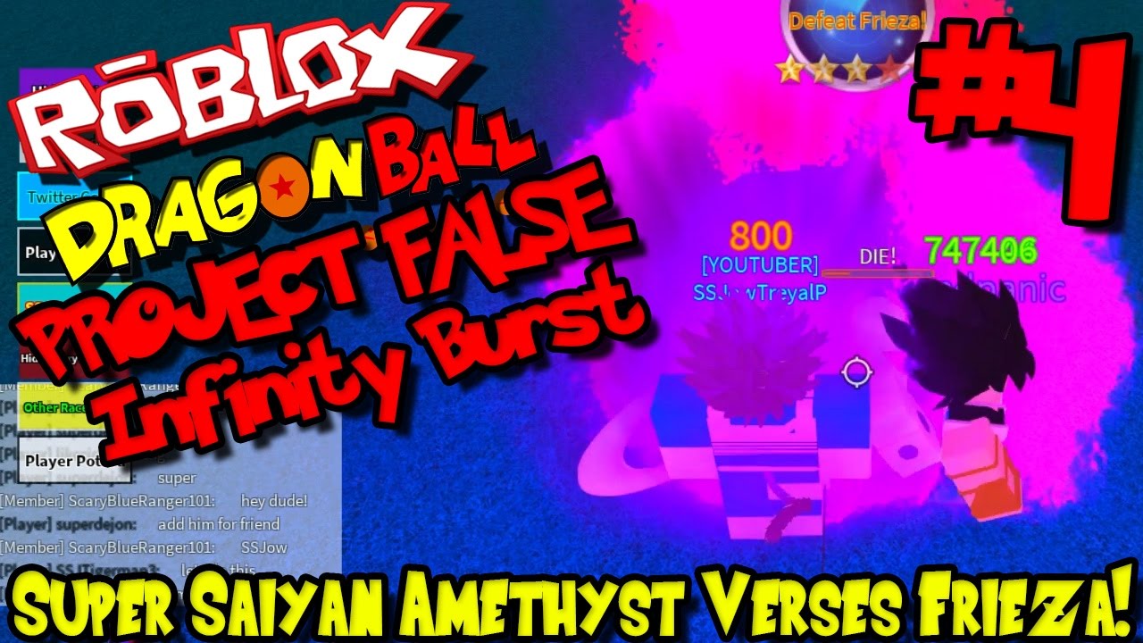 SUPER SAIYAN AMETHYST VERSES FRIEZA! | Roblox: Dragon Ball Project ...