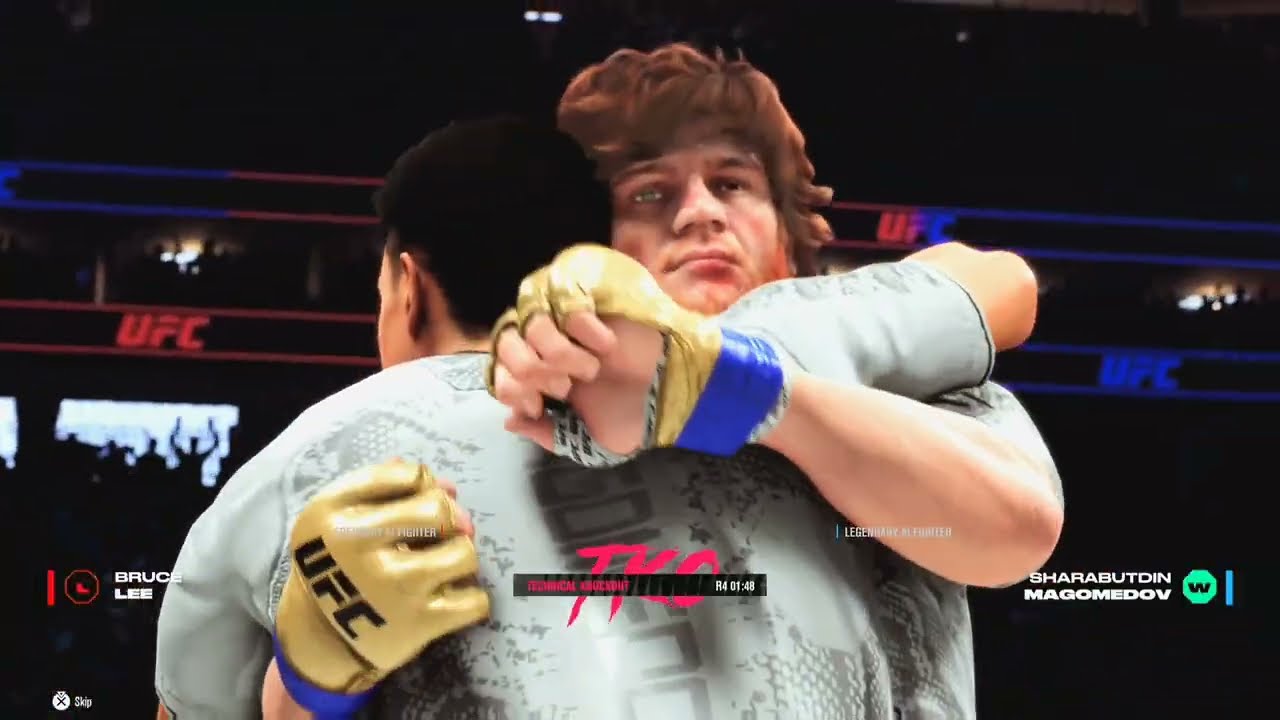 UFC | Sharabutdin Magomedov vs Bruce Lee | Who is the Real King • UFC 5 ...