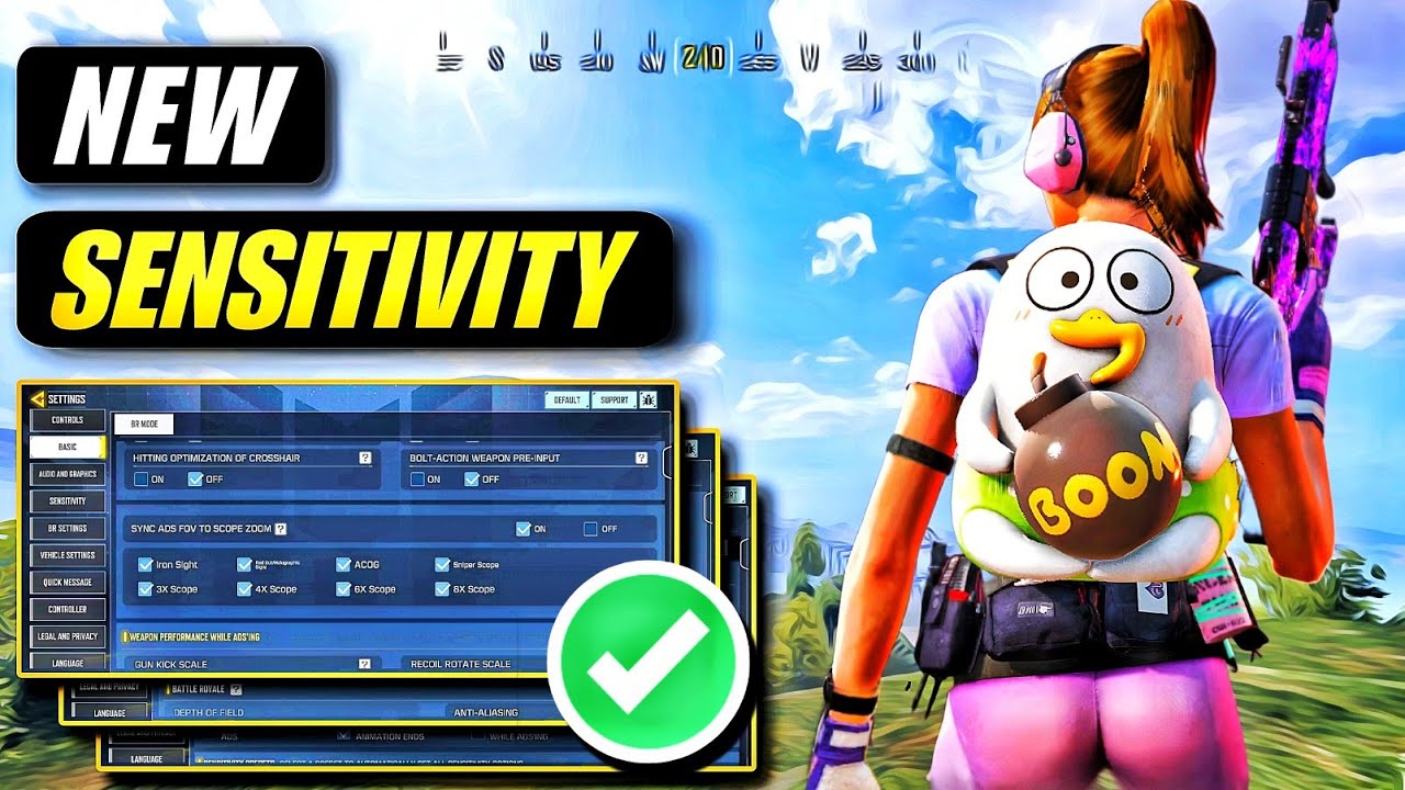 Best SENSITIVITY Settings In CODM - YouTube