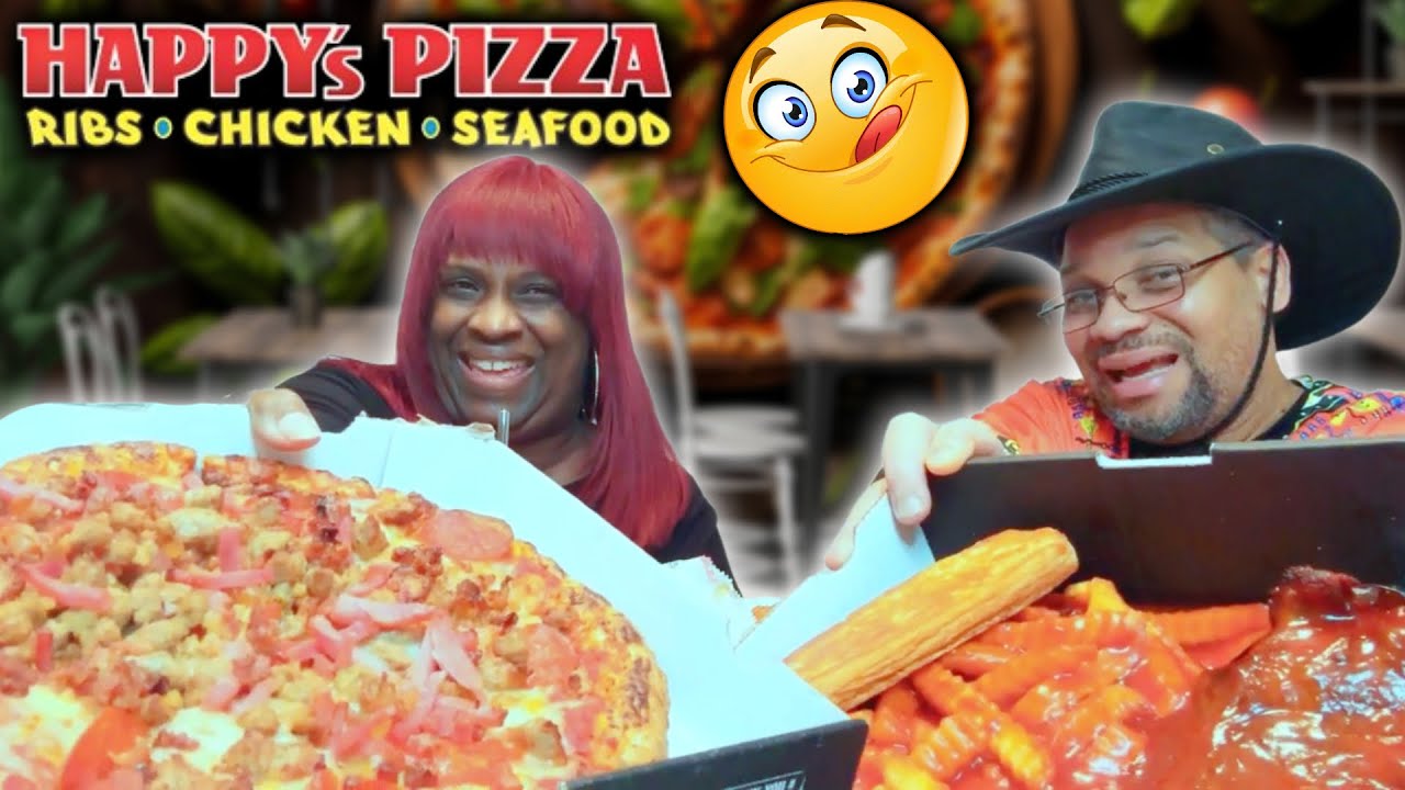 Feast on Happiness: Happy's Pizza| BBQ Ribs, Shrimp & Chicken ...