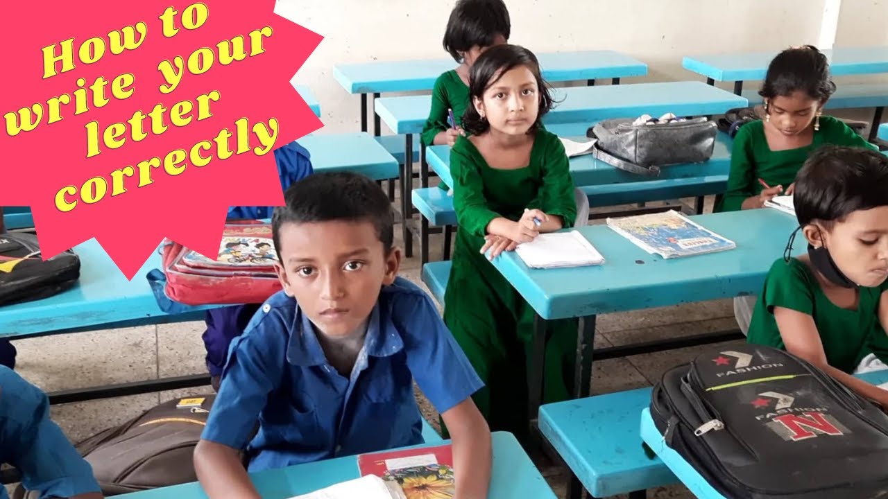 How to Write Your Letters Correctly in No Time at All | How to Write a ...