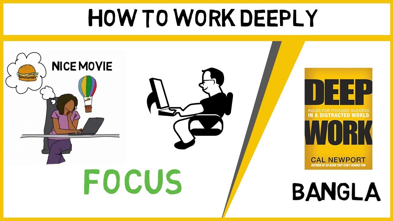How to work Deeply | Bangla - Deep Work Book Summary | easy Learning ...