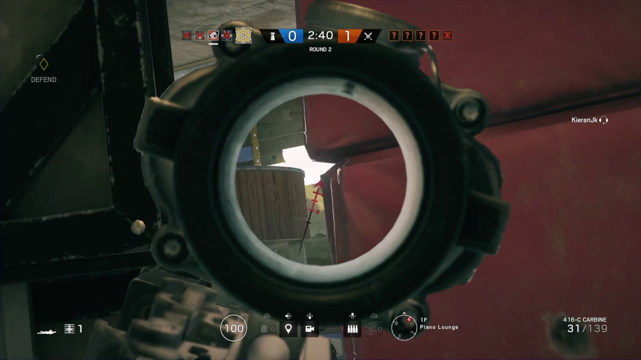 Tom Clancy's Rainbow Six® Siege kill feed - YouTube