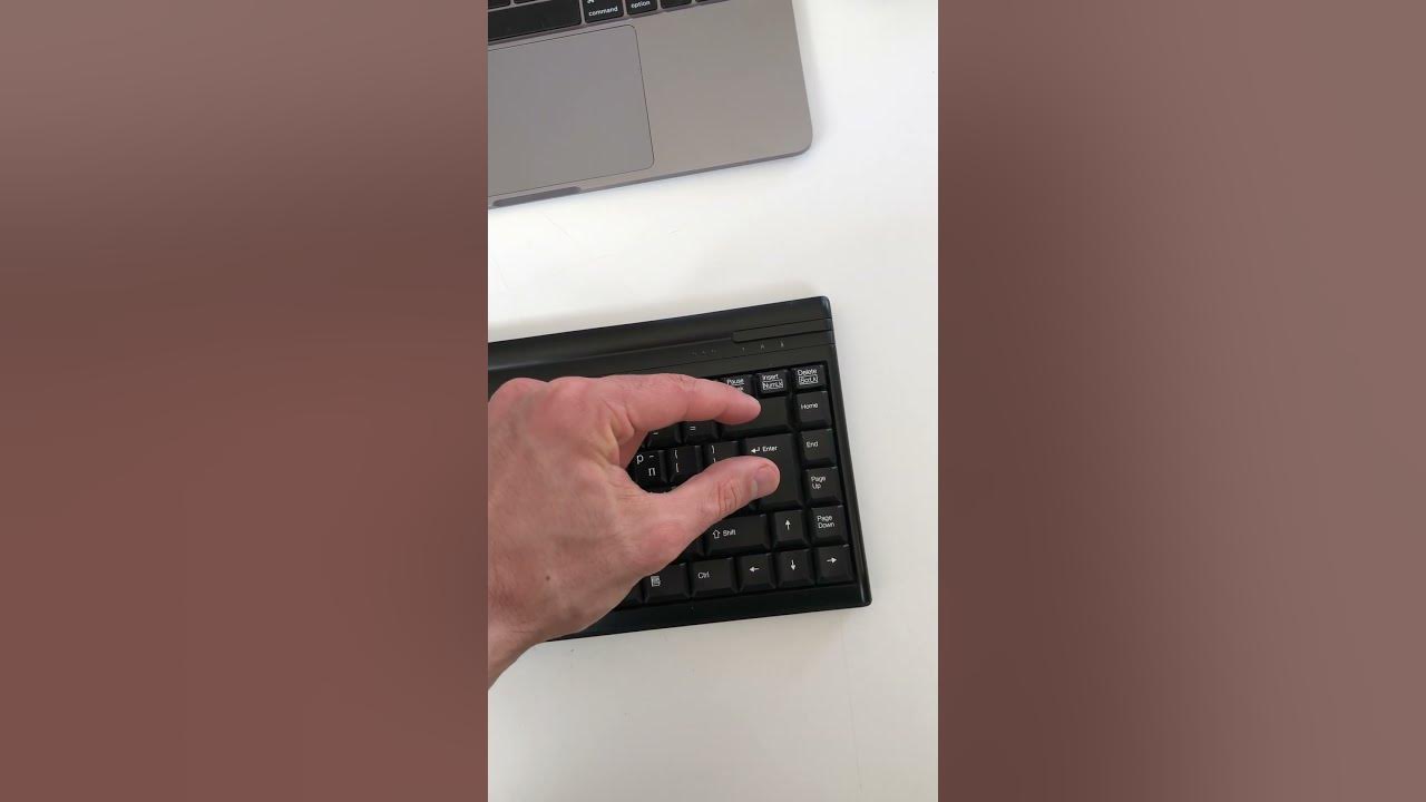 How to press 'Enter' and Backspace together #shorts #trending #asmr ...