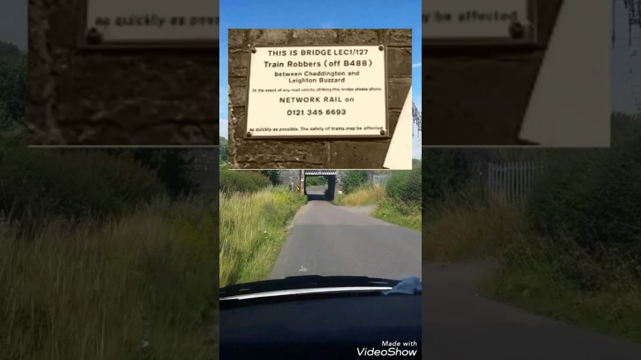 Train robbers bridge/ Mentmore bridge. - YouTube