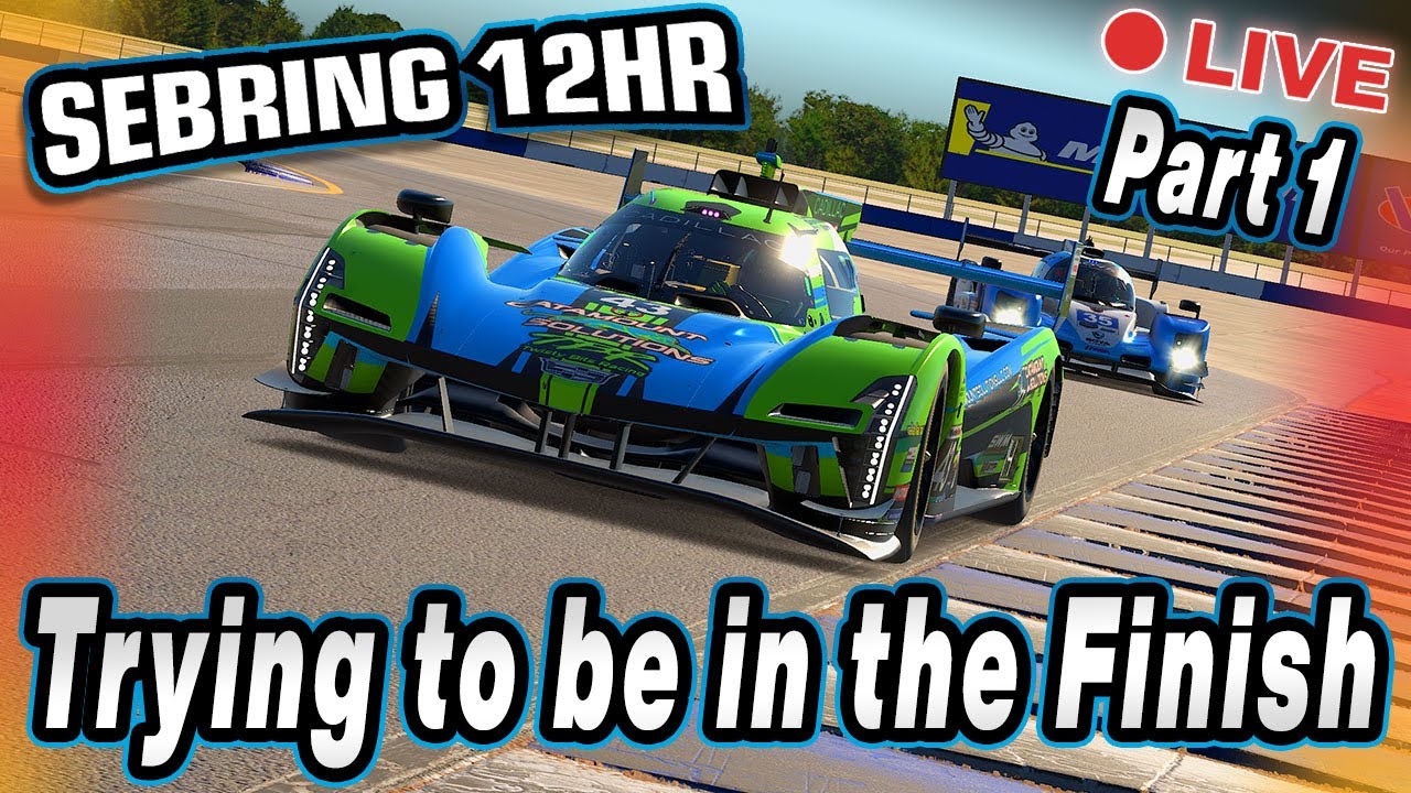 iRacing Sebring 12 Hour w/ GTP | Part 1 - YouTube