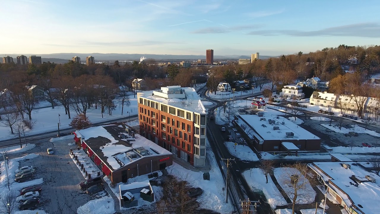 amherst drone tour - YouTube