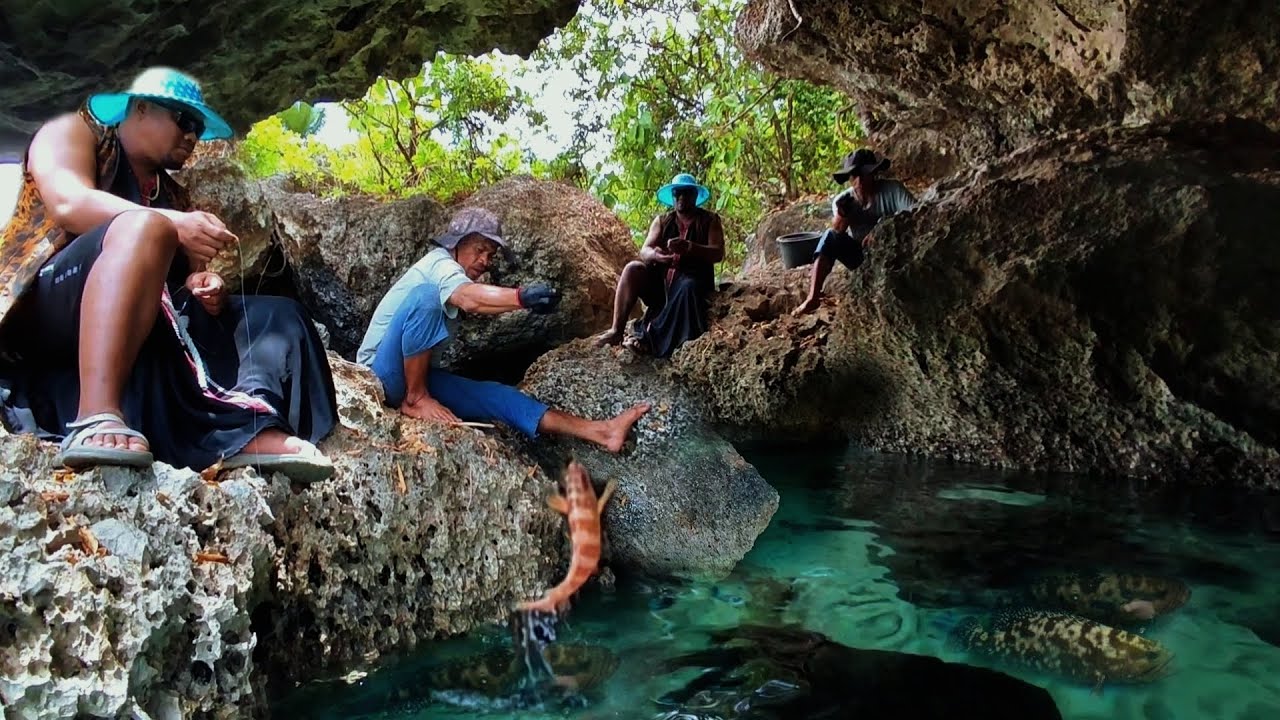 Mancing diDalam Gua Sarang Walet, Ikan Melimpah & Straike tiada henti ...