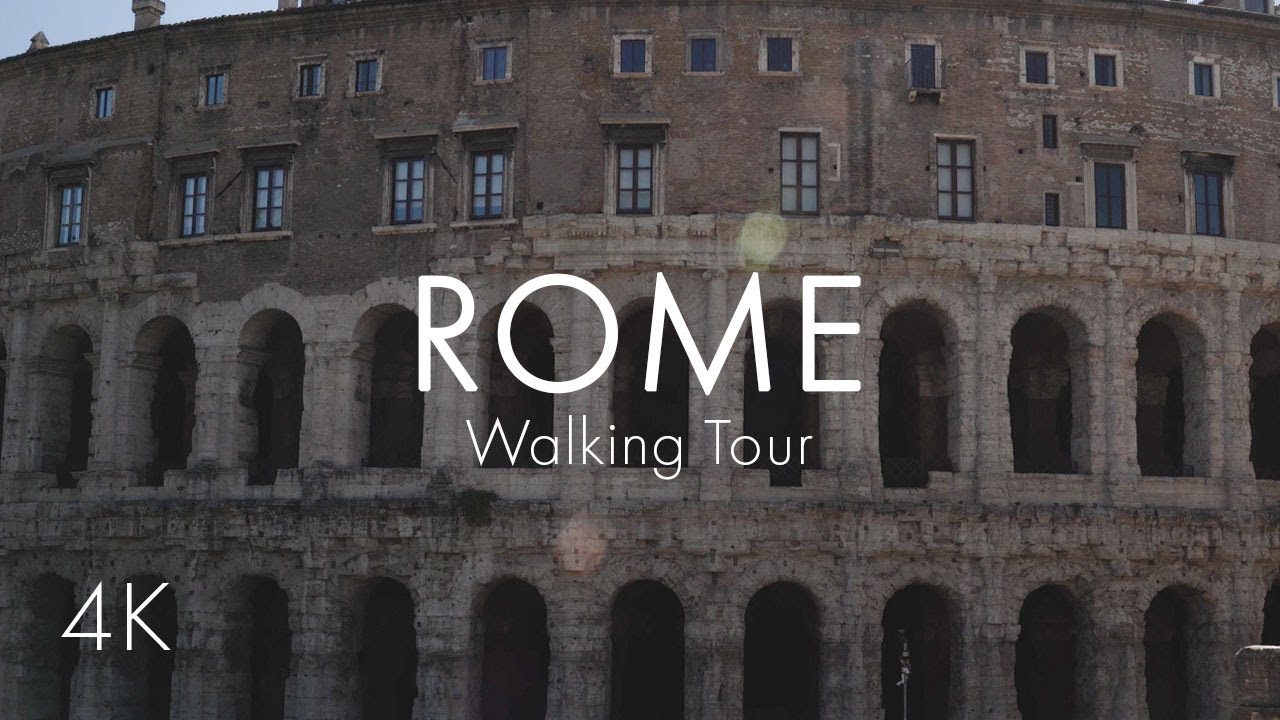 Rome | Small Colosseum | Walking Tour | 4K - YouTube