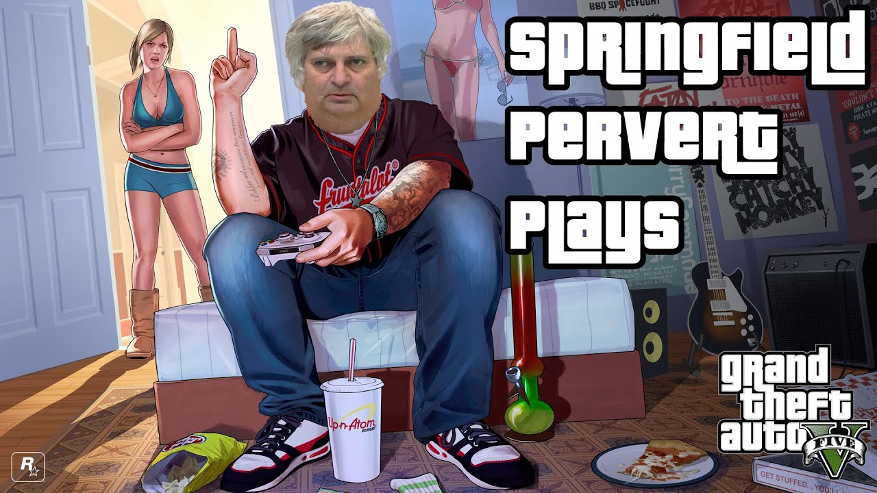 Springfield Pervert Creeps Out Some Guys On X Mas | GTA V Online [Soundboard Trolling] - YouTube