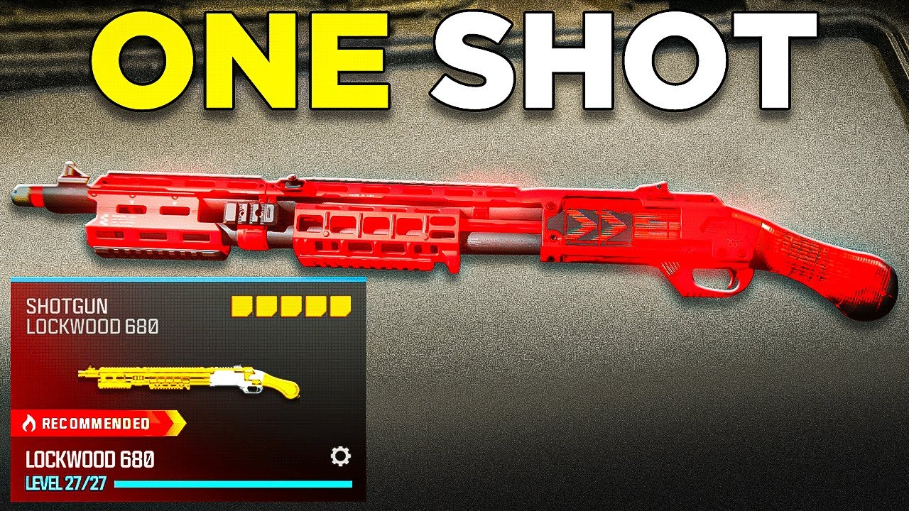 *ONE SHOT* LOCKWOOD 680 is RUINING MW3.. (Best LOCKWOOD 680 Class Setup ...