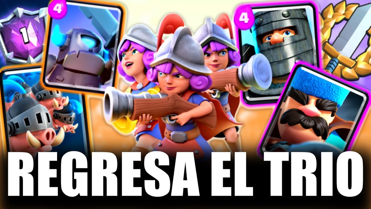VUELVE EL TRIO DE MOSQUETERAS!! 2 MAZOS TOP PARA LADDER Y COMPETITIVO ...